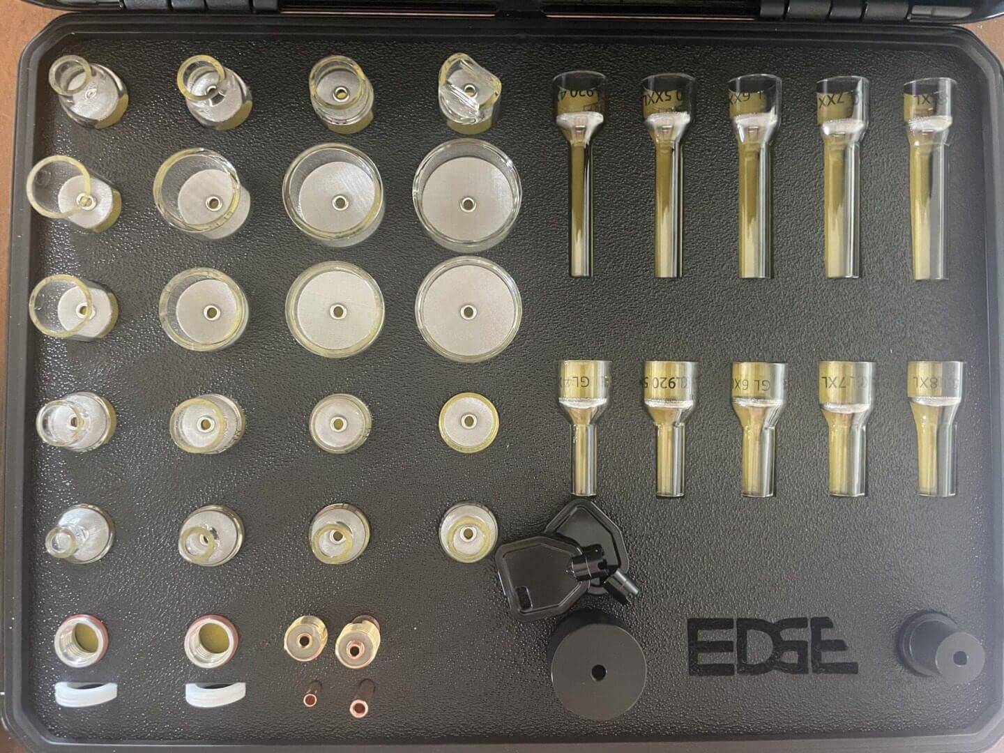 EDGE ELITE MASTER KIT ~ Premium Laminar Flow Cups and Case - EDGE ...